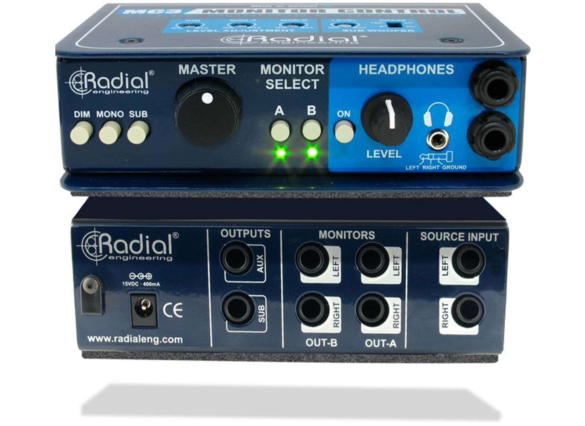 Radial MC3 Monitor Controller på emusic.se - Sveriges musikaffär på nätet.